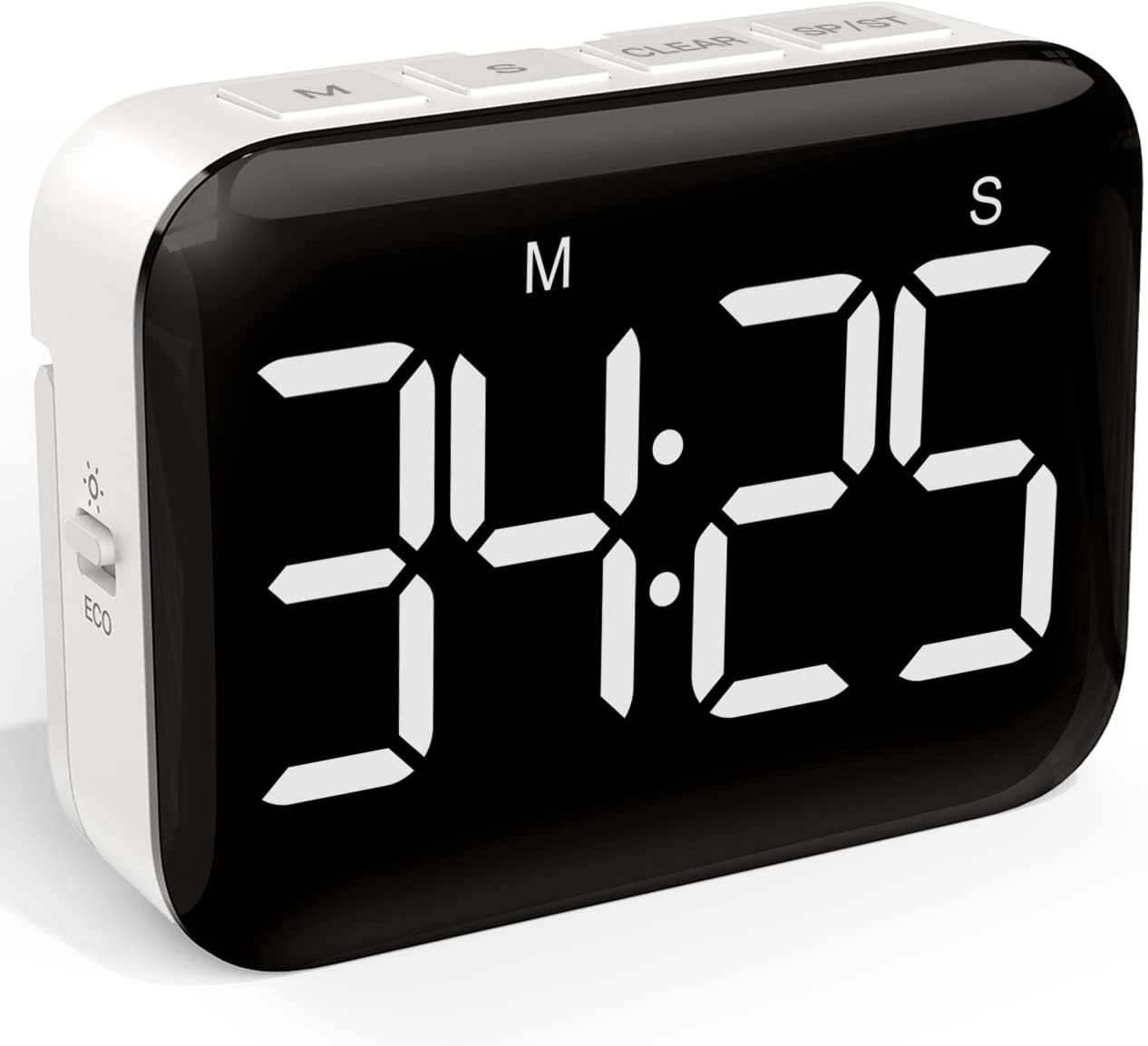 LED White Benchtop Timer | stlflagco